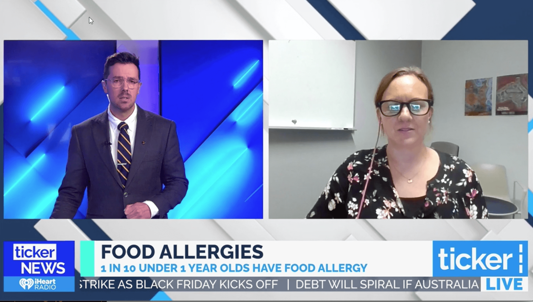 Our News Interview On Life Threatening Food Allergies