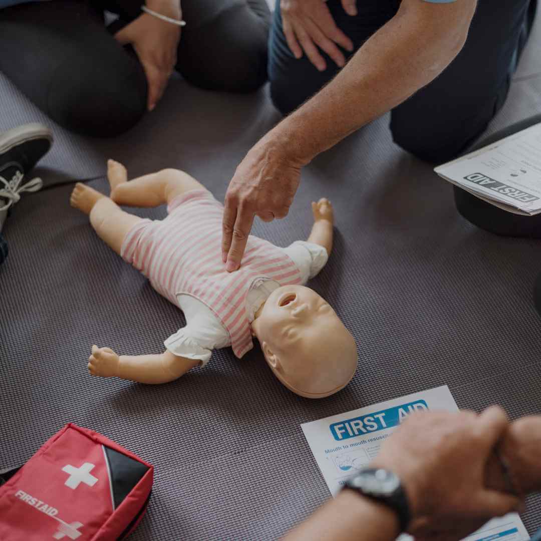 Baby CPR - When & How To Perform - The First Aid Nest, Kids CPR & Allergy
